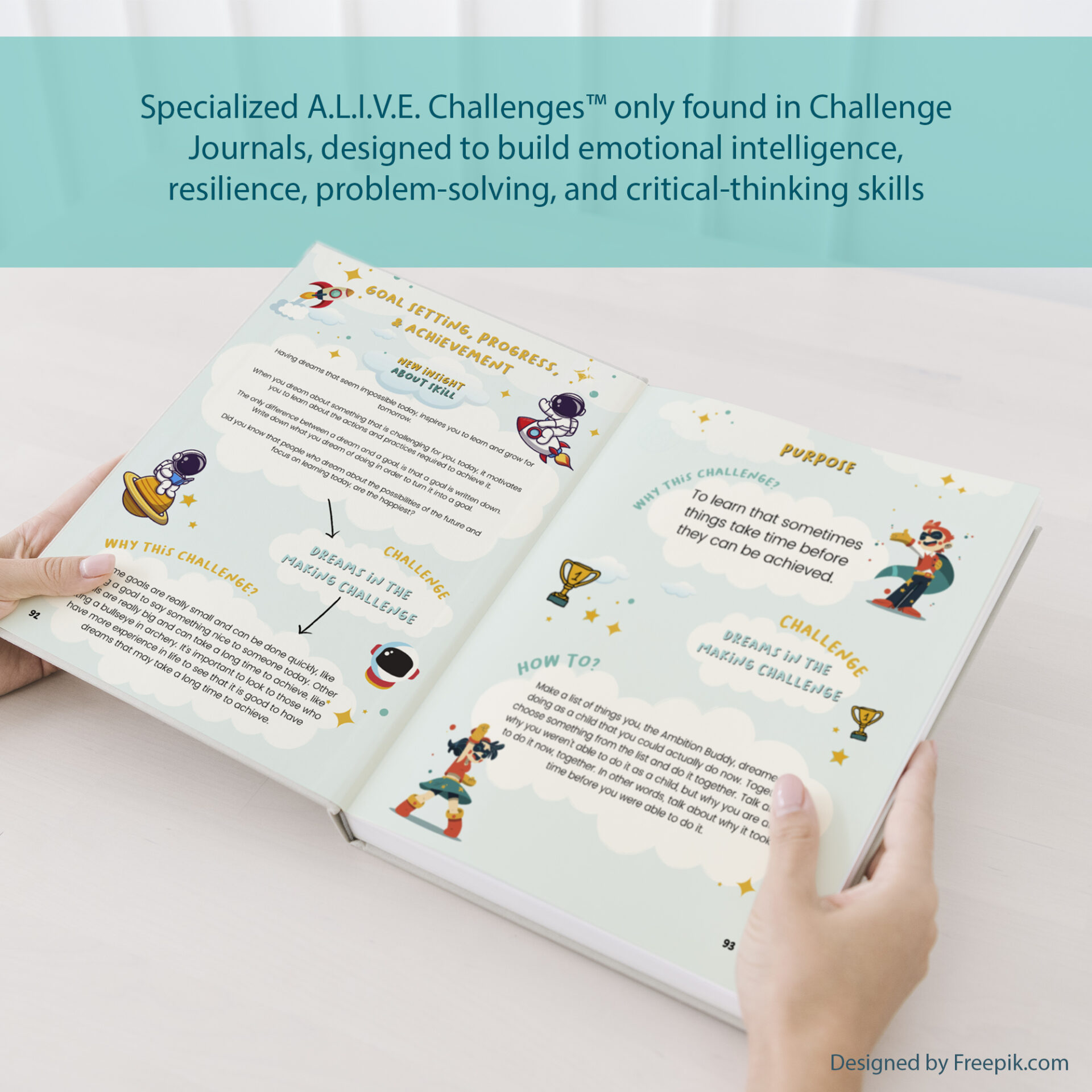 Parent-Child Journal for Beautifully Ambitious Kids - BE Journaling